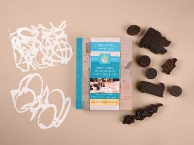 Mixed-Media Stamp Stencil, and Storybook Set - European Scripts - 8 ...