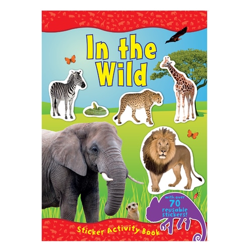 Into The Wild - Sticker Activity Book - Bruce McKenzie Booksellers